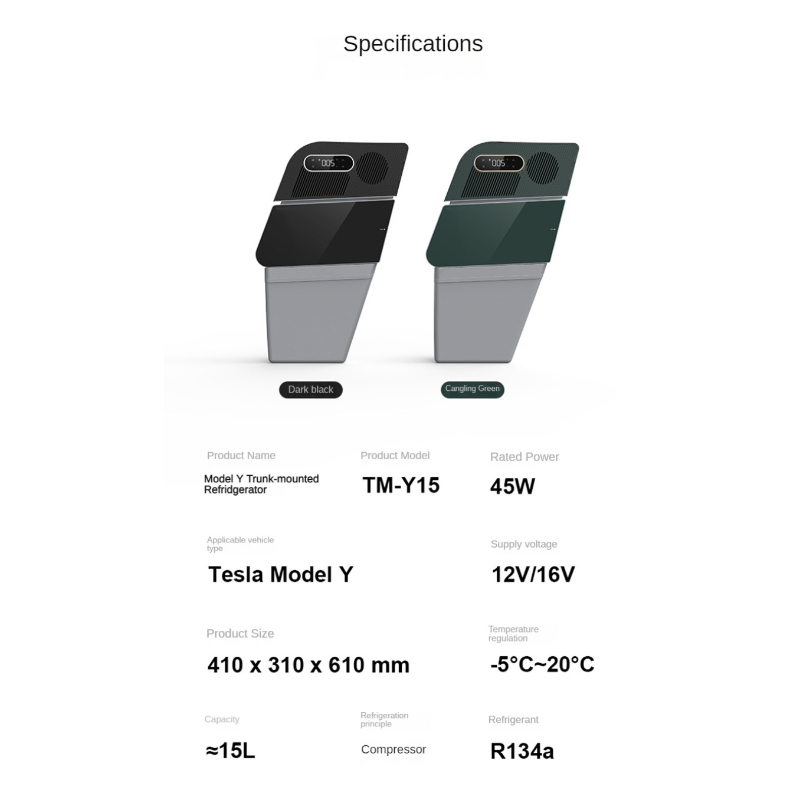 Tesla Model Y Trunk Refrigerator | Quick Cooling, Easy Install – EvsHome